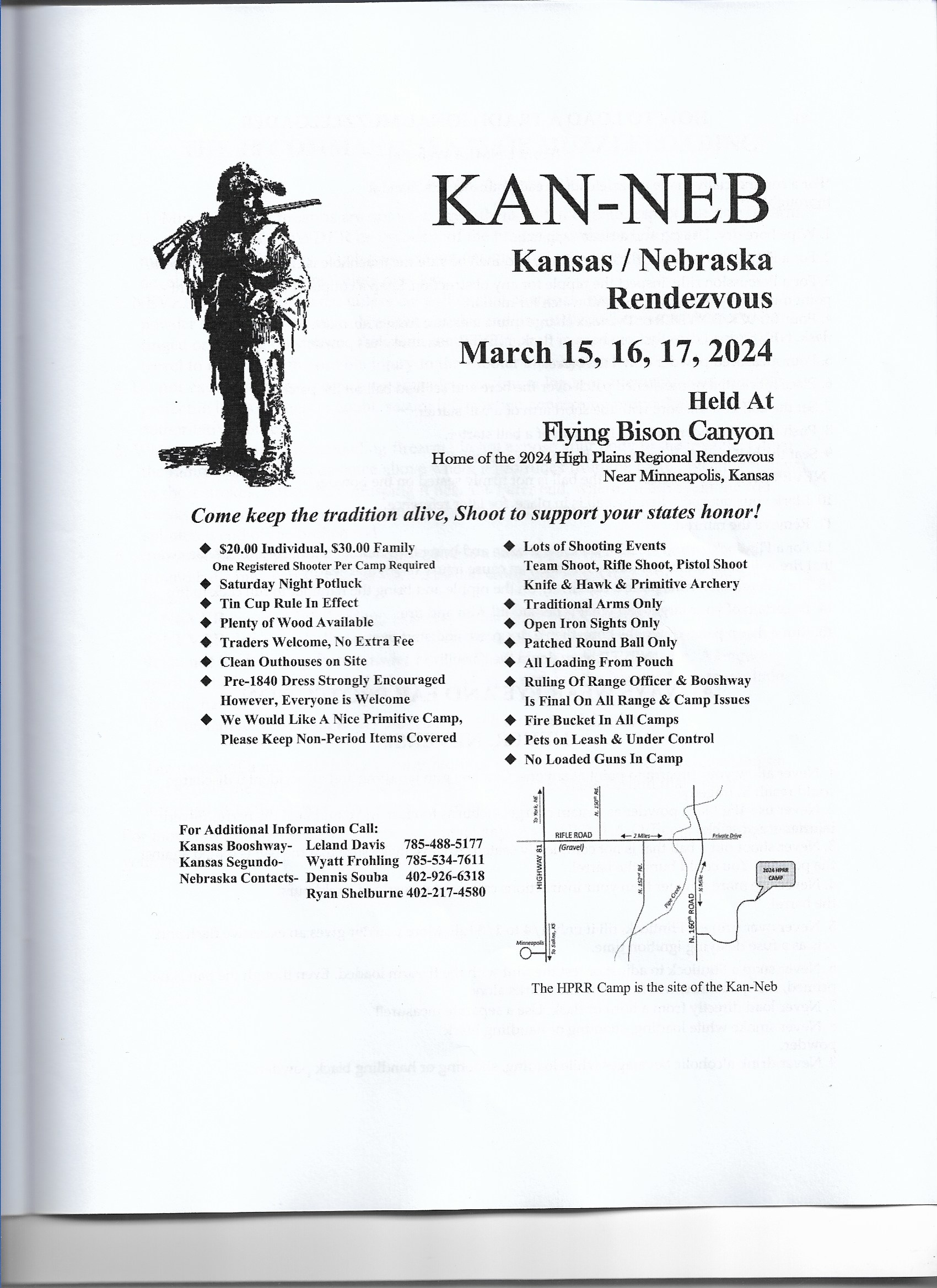 United Nebraska Muzzleloaders Association - Event Calendar