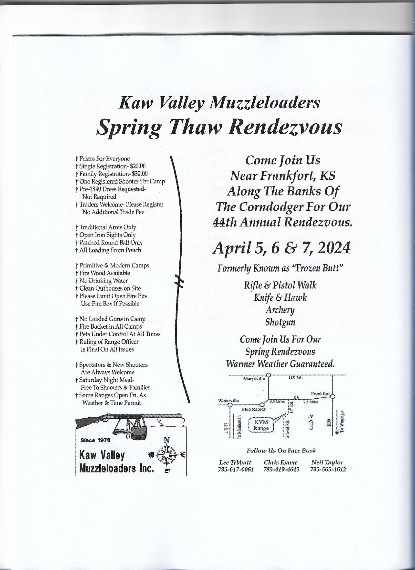 United Nebraska Muzzleloaders Association - Event Calendar